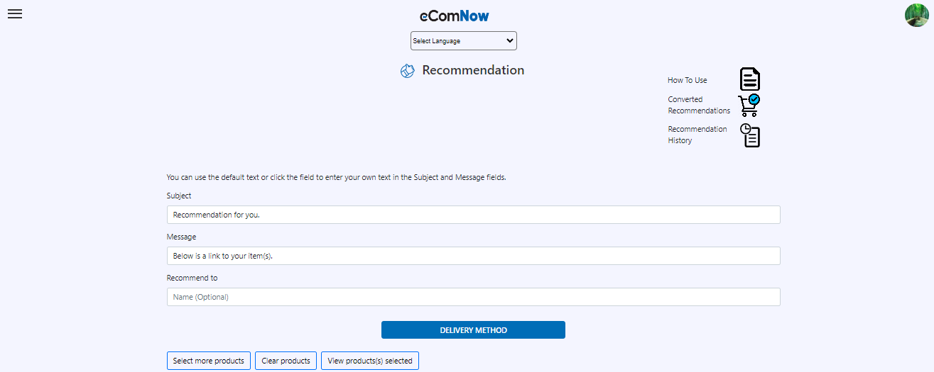Connect Functions - eComNow Docs